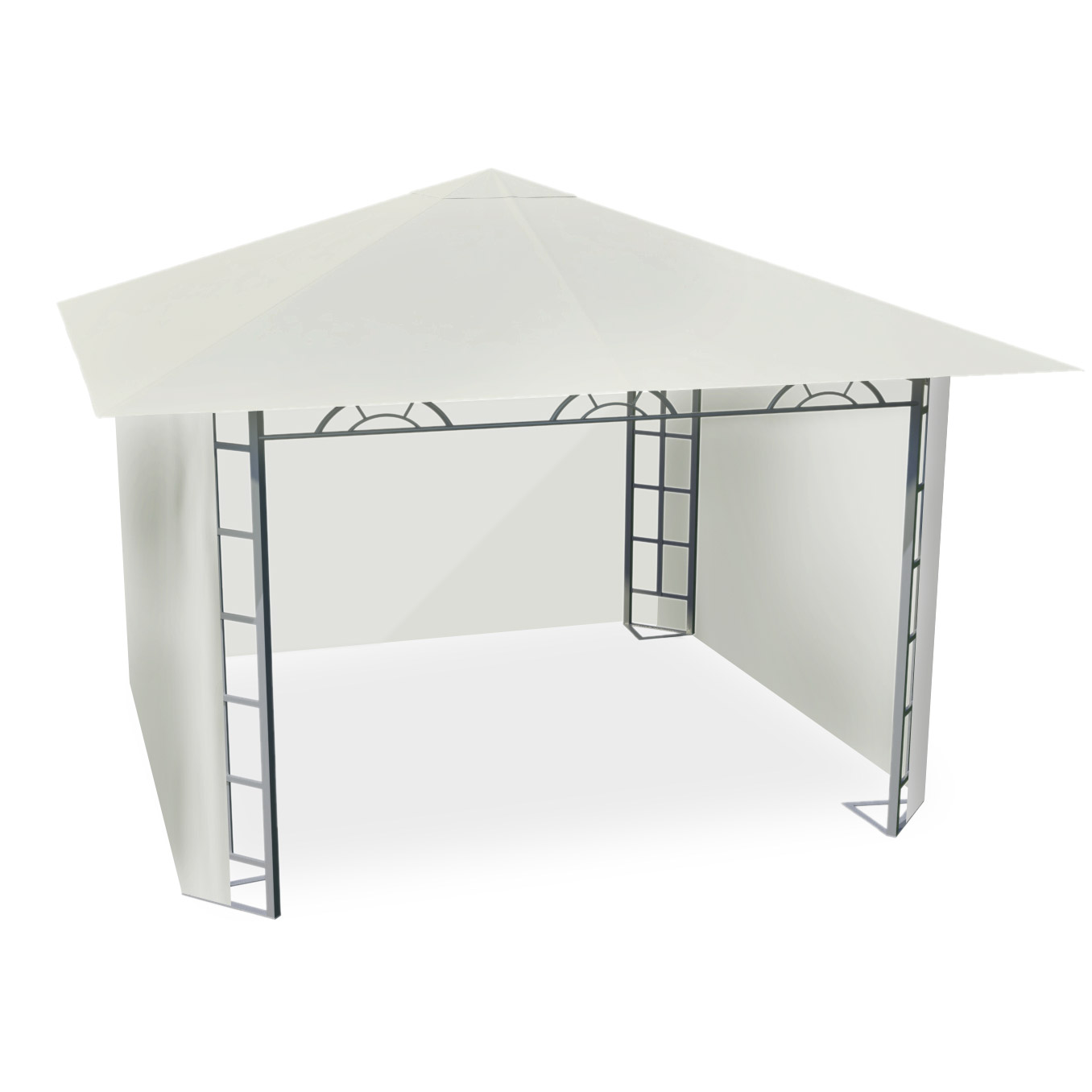 Hage paviljong 3x3m partytelt Plonos - Kampsport nettbutikk