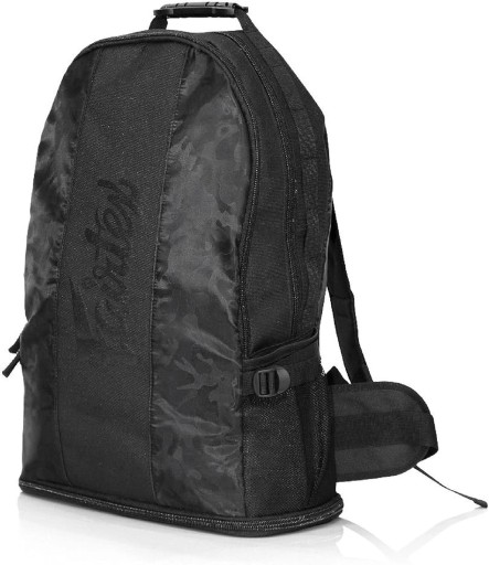 Fairtex BAG4 treningsryggsekk med doble rom ryggstøtte og låsbare glidelåser – ideell for ...